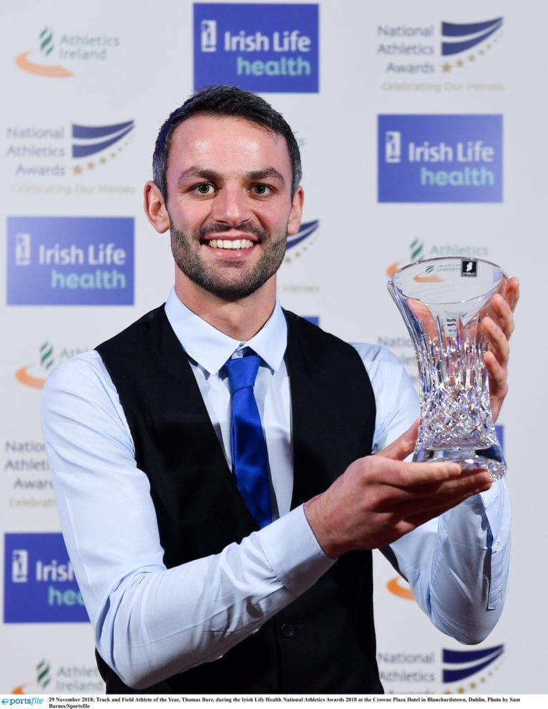 Thomas Barr Crowned Athlete of the Year - RunIreland.com