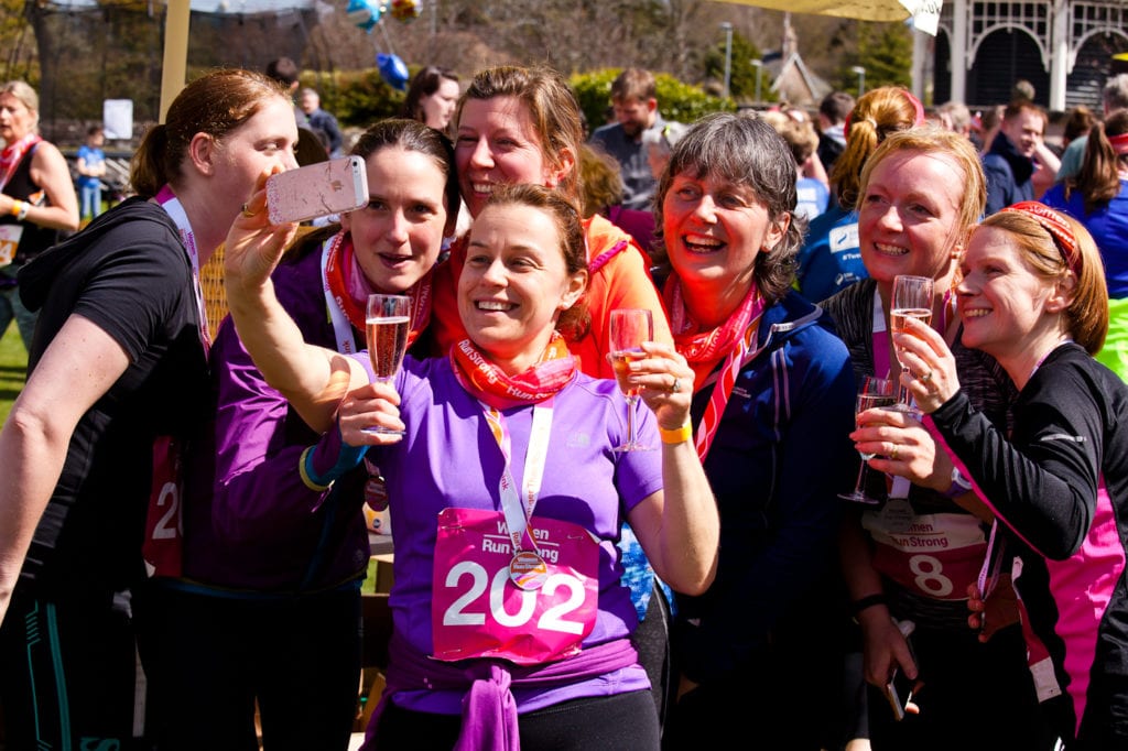 Women Run Strong and Enjoy Post Run Bubbly in Kilkenny - RunIreland.com