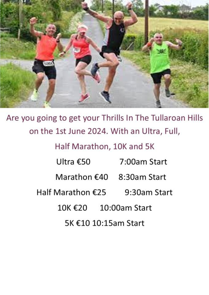 Events from May 31 – Oct 4 – RunIreland.com